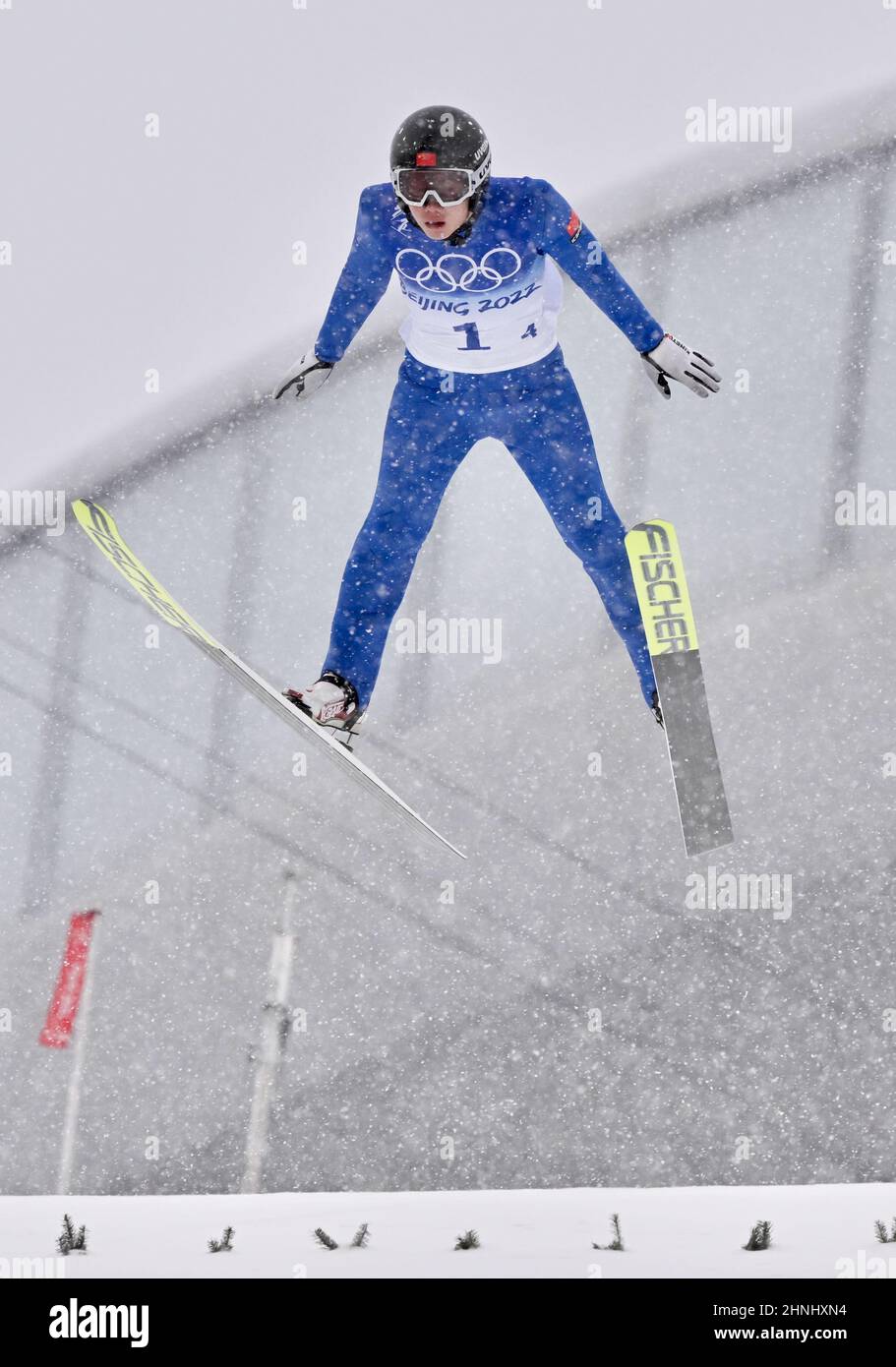 Zhangjiakou, China's Hebei Province. 17th Feb, 2022. Fan Haibin of ...