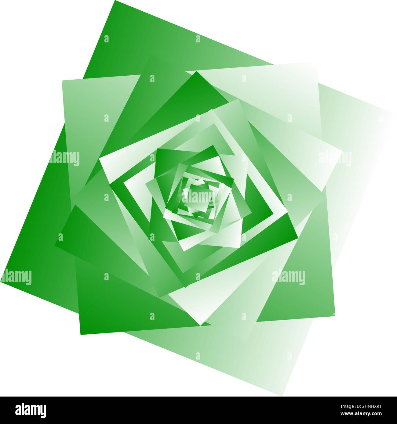Geometric square design shape with random shaded, gradient fill - stock ...
