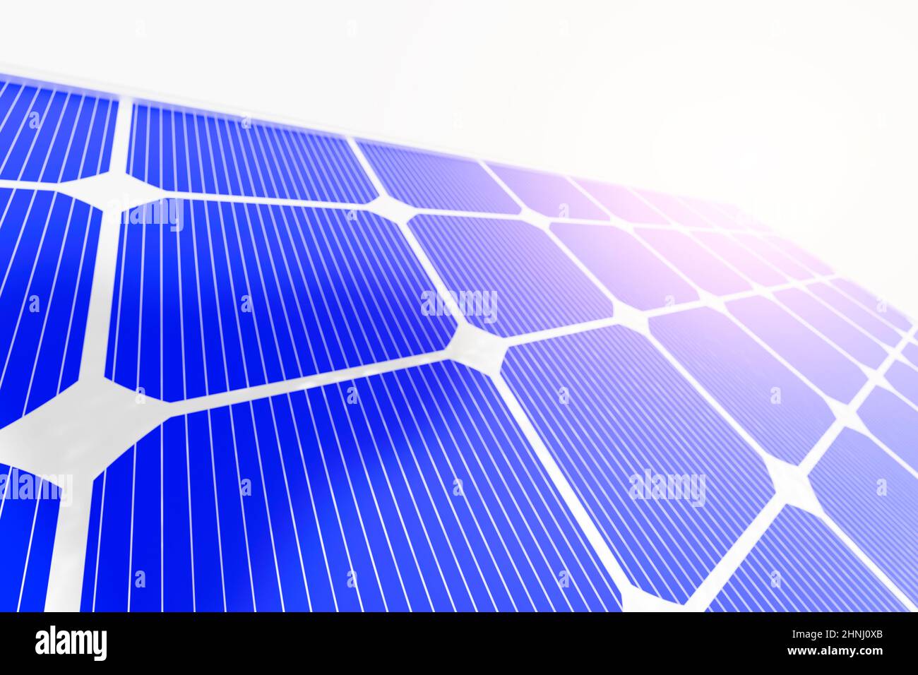 3D illustration solar Panels close-up. Alternative energy. Concept of ...