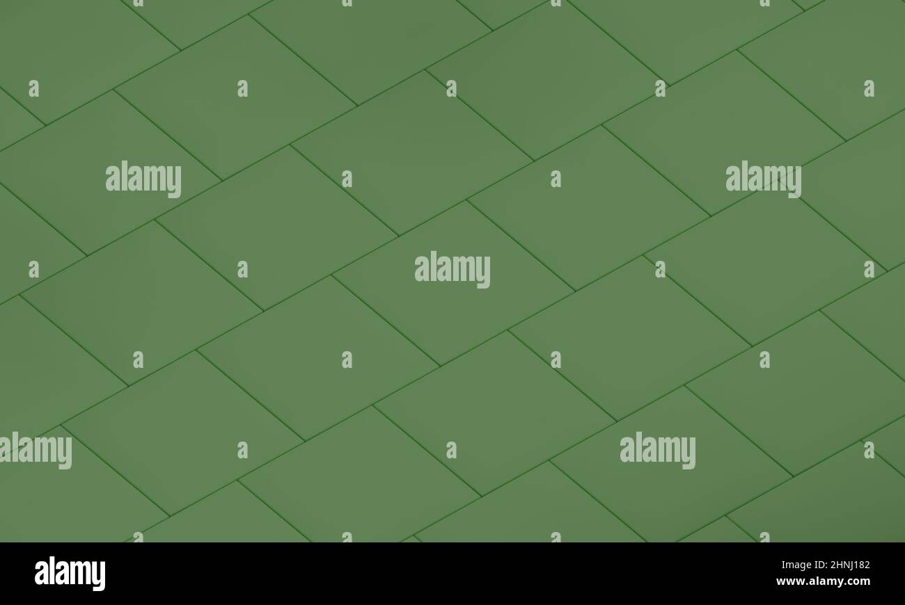 Top view of Isometric background of empty green plots Stock Photo - Alamy