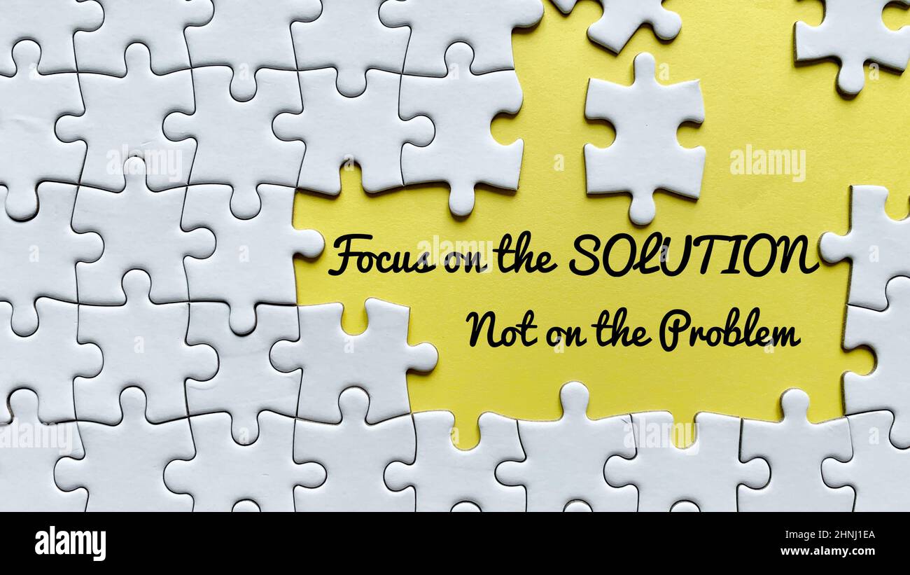 Focus on the solution. Not on the problem text on yellow cover ...