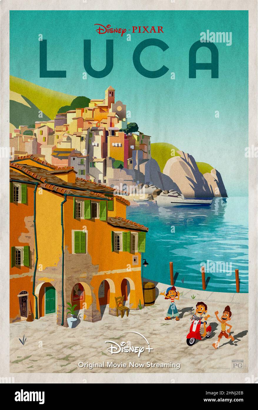 LUCA (2021), directed by ENRICO CASAROSA. Credit: Pixar Animation ...
