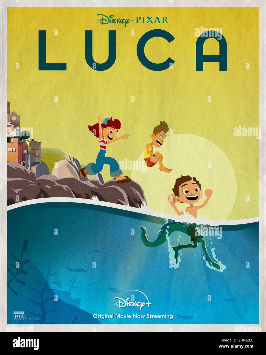 LUCA (2021), directed by ENRICO CASAROSA. Credit: Pixar Animation ...