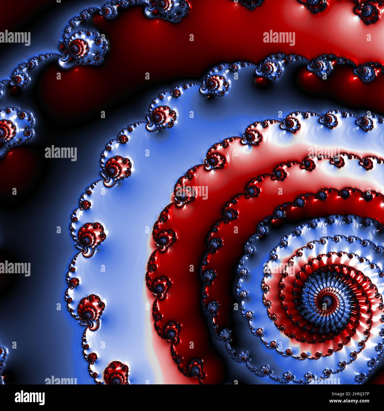 Abstract Computer generated Fractal design. A fractal is a never-ending ...