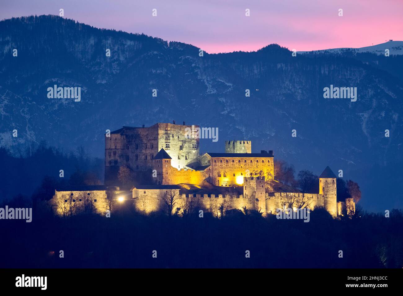 Pergine castle is one of the most famous gothic buildings in Trentino ...