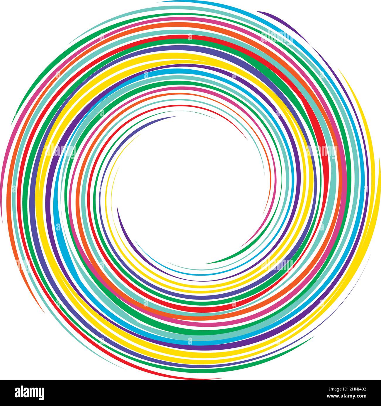 Spiral, swirl, twirl design shape set - stock vector illustration, clip ...