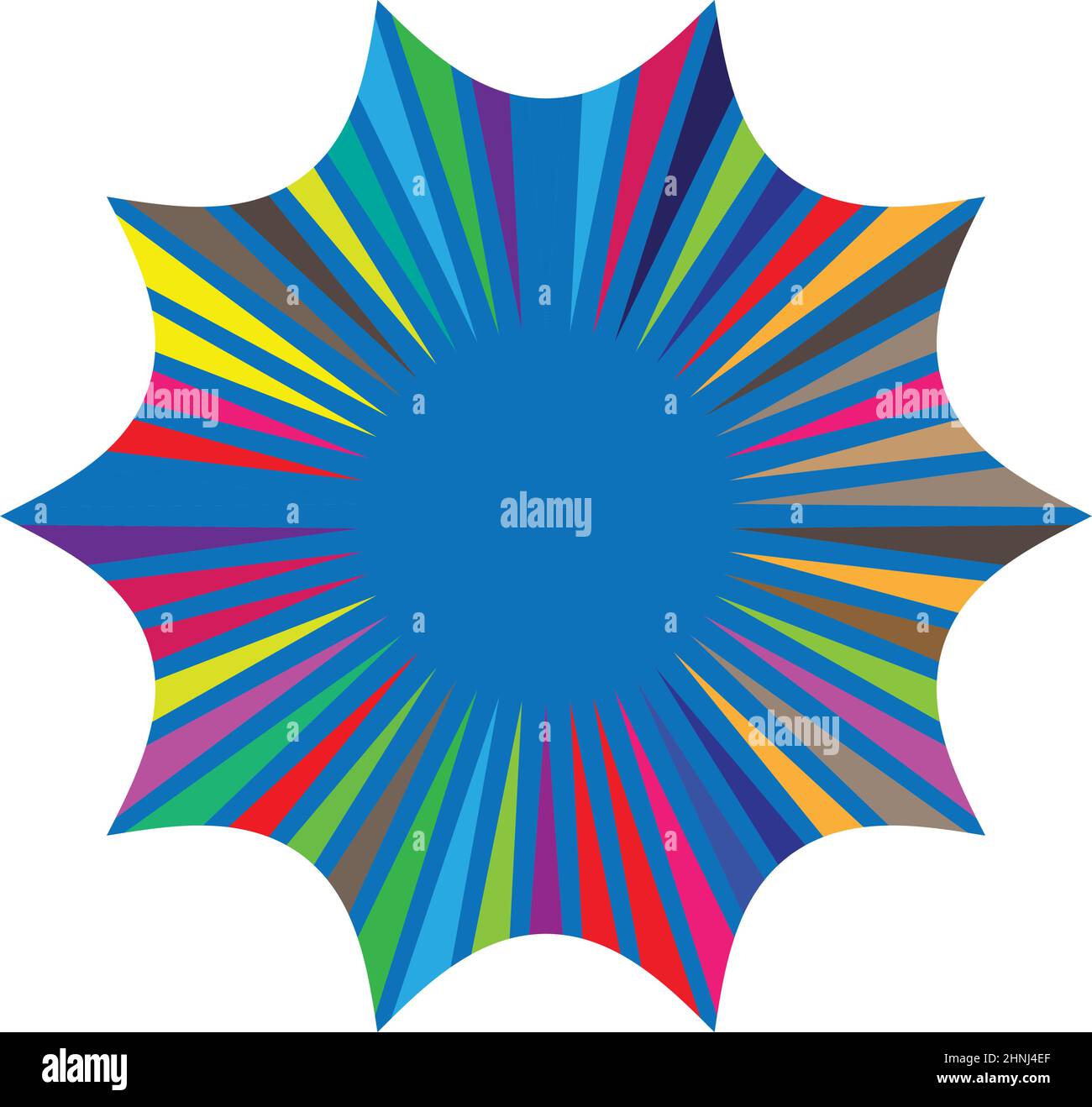 Price flash, starburst, sunburst icon, shape vector - stock vector ...