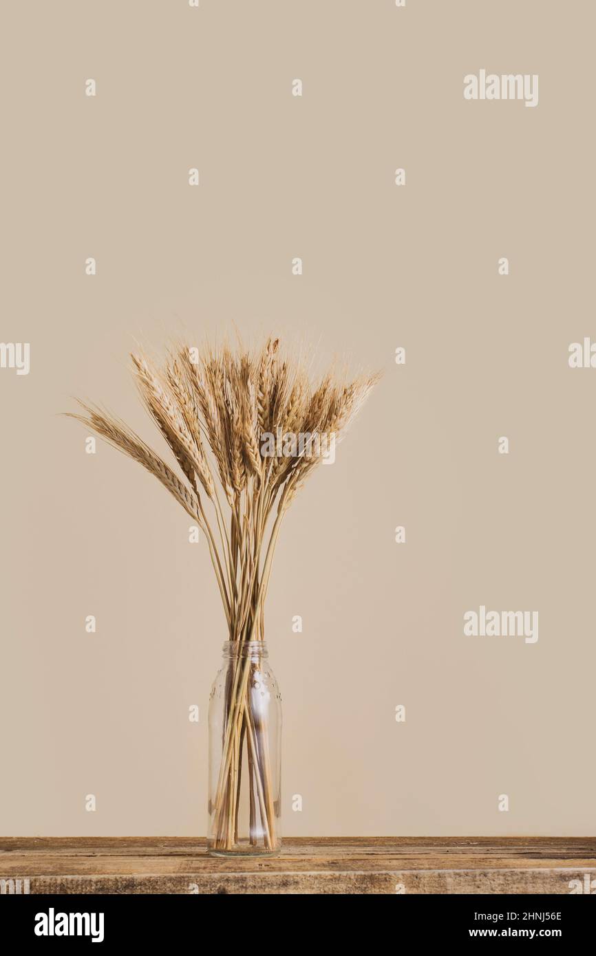 Decorative vase of wheat hi-res stock photography and images - Alamy