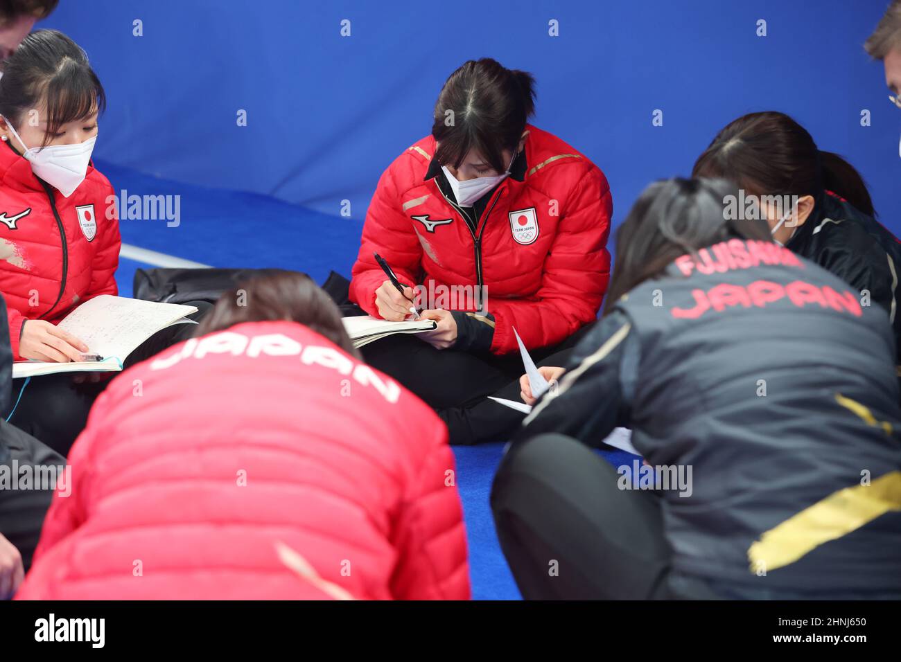 Beijing, China. 17th Feb, 2022. Yurika Yoshida (JPN) Curling : Women's ...