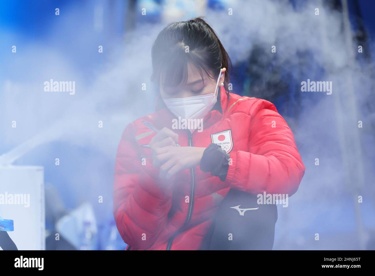 Beijing, China. 17th Feb, 2022. Chinami Yoshida (JPN) Curling : Women's ...