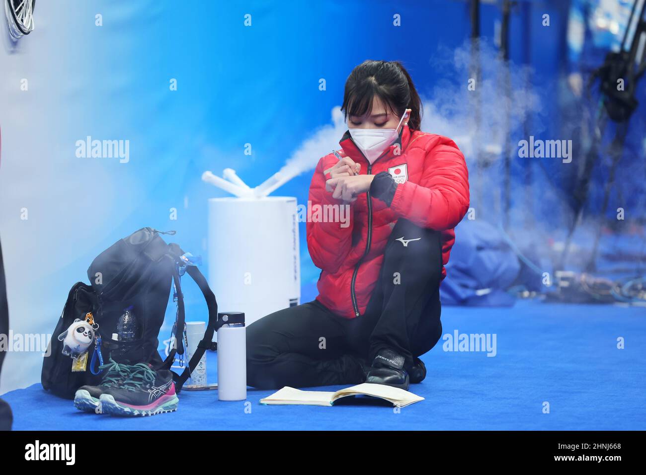 Beijing, China. 17th Feb, 2022. Chinami Yoshida (JPN) Curling : Women's ...