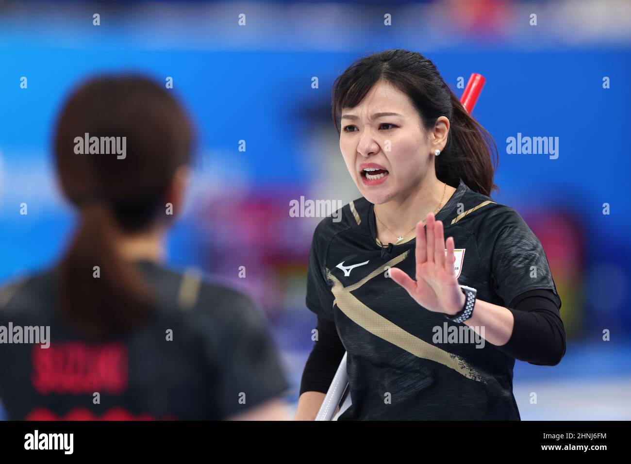 Beijing, China. 17th Feb, 2022. Chinami Yoshida (JPN) Curling : Women's ...
