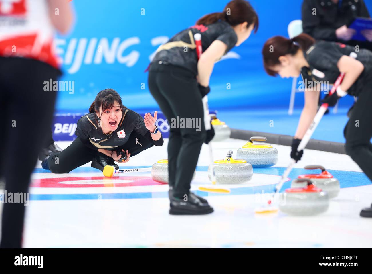 Beijing, China. 17th Feb, 2022. Chinami Yoshida (JPN) Curling : Women's ...