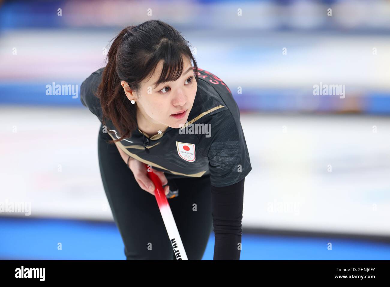 Beijing, China. 17th Feb, 2022. Chinami Yoshida (JPN) Curling : Women's ...