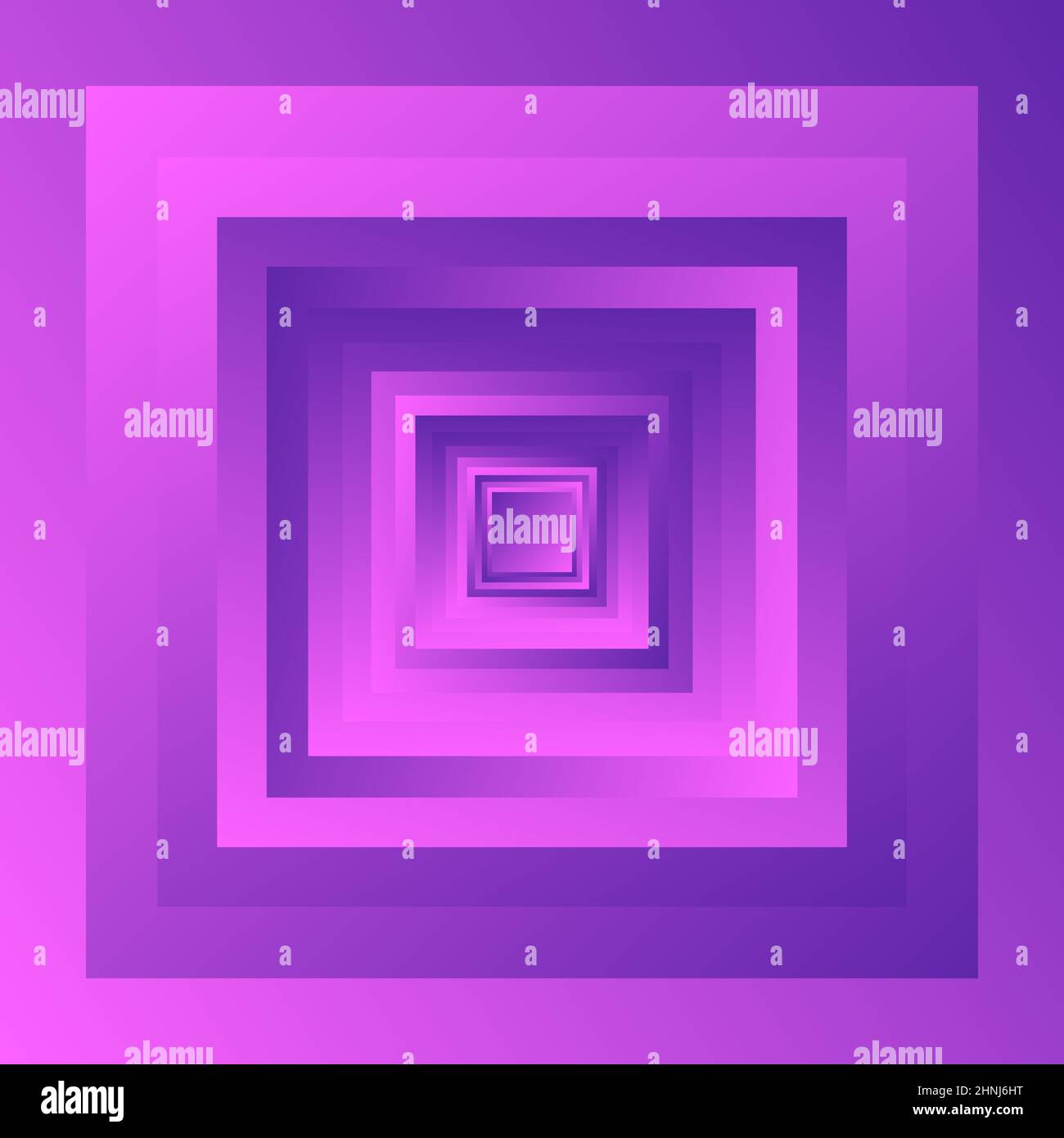 Geometric square design shape with random shaded, gradient fill - stock ...