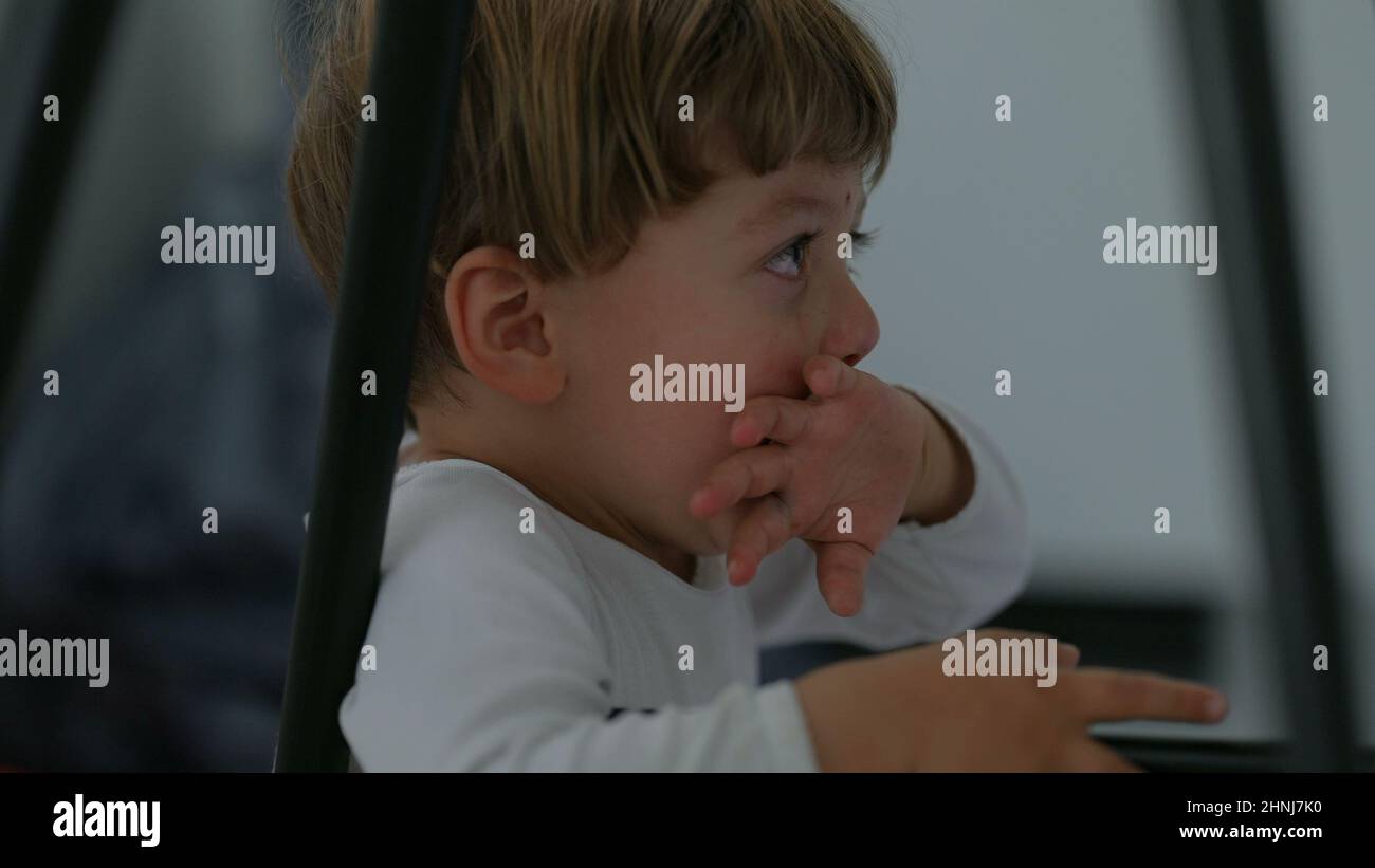 Boy wiping mouth hi-res stock photography and images - Alamy