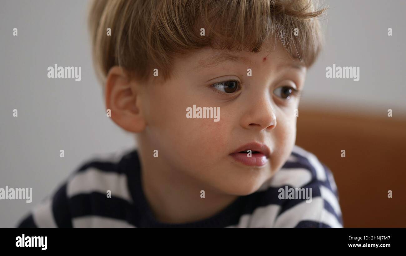 One little boy child portrait Stock Photo - Alamy