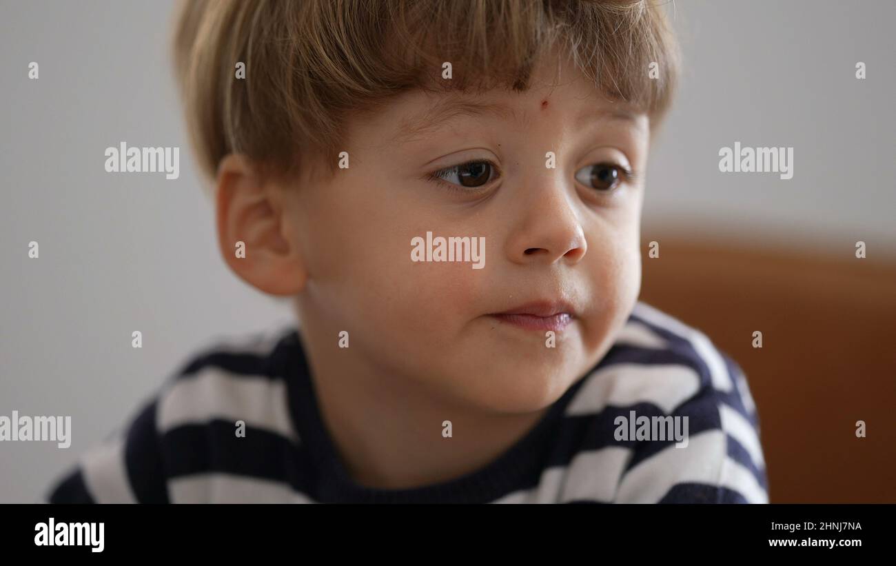 One little boy child portrait Stock Photo - Alamy