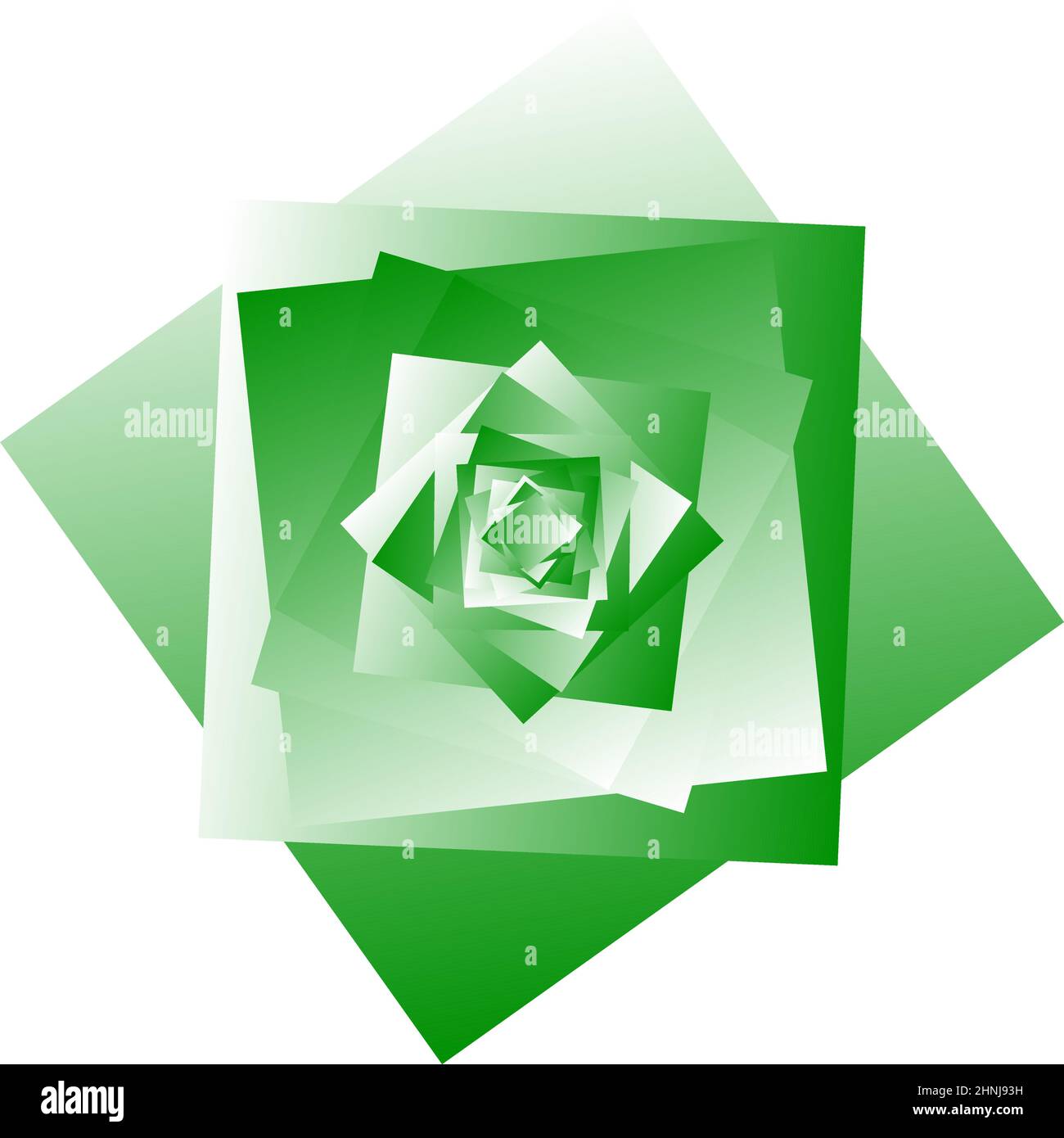 Geometric square design shape with random shaded, gradient fill - stock ...