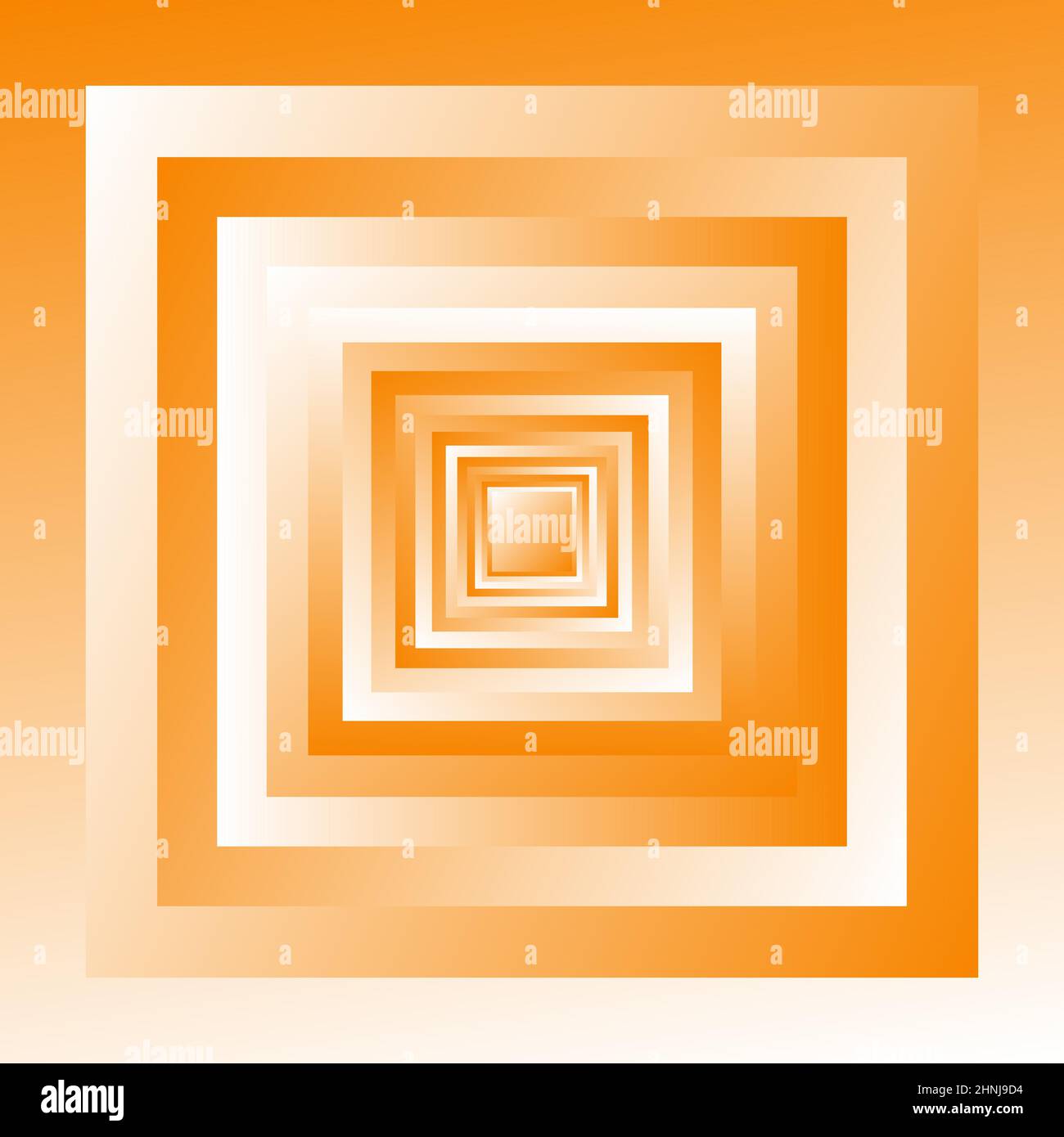Geometric square design shape with random shaded, gradient fill - stock ...