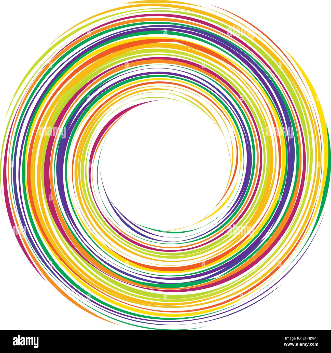 Spiral, swirl, twirl design shape set - stock vector illustration, clip ...