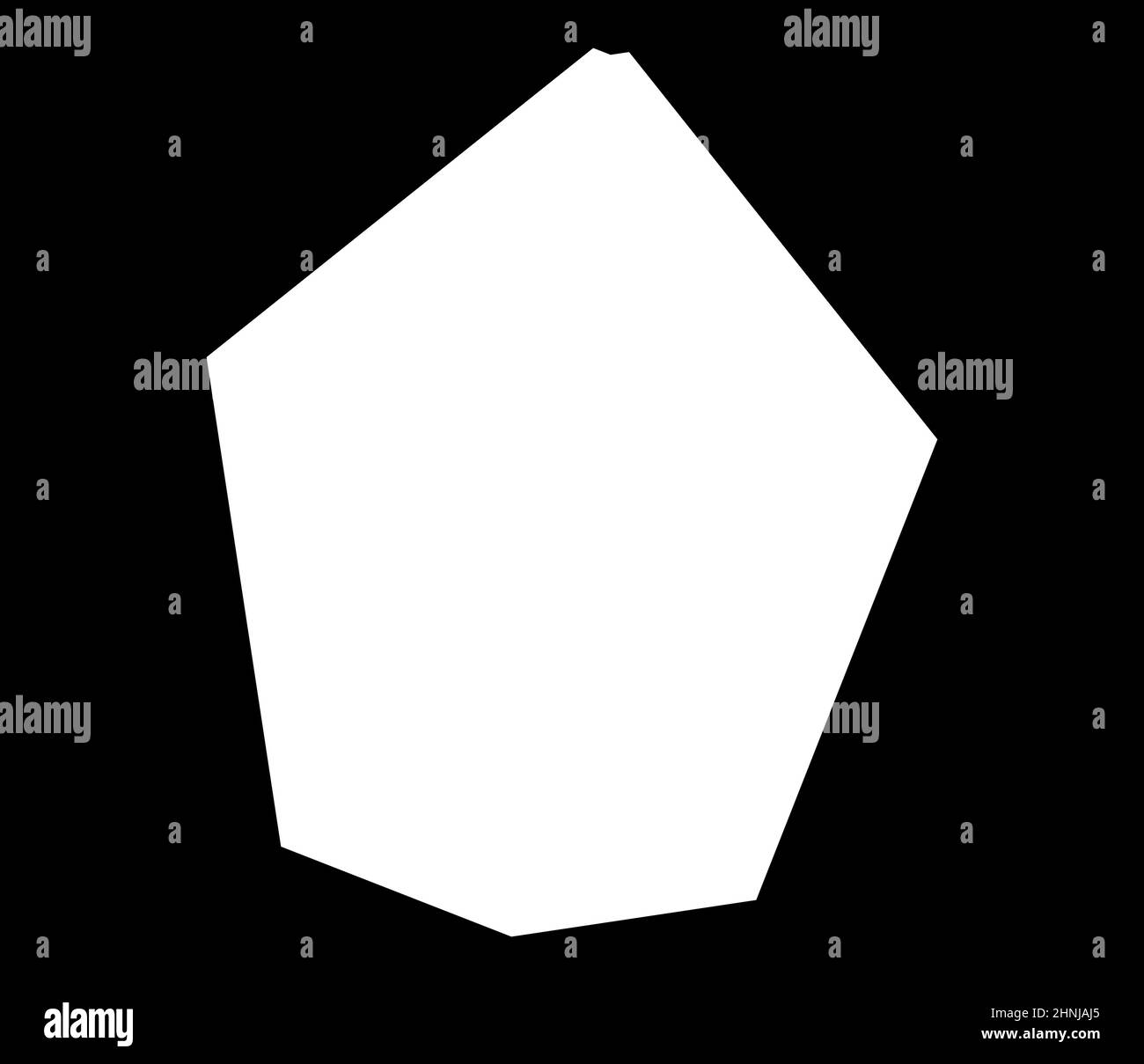 Simple abstract geometric form(s), shape(s). Random, angular vetor ...