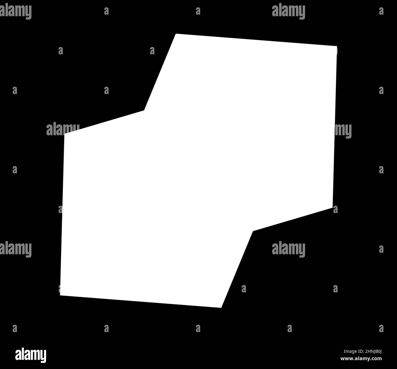 Simple abstract geometric form(s), shape(s). Random, angular vetor ...