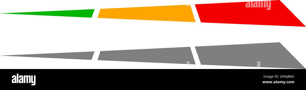 Level, progress bar, indicator. Low-high progression, guage, meter and ...