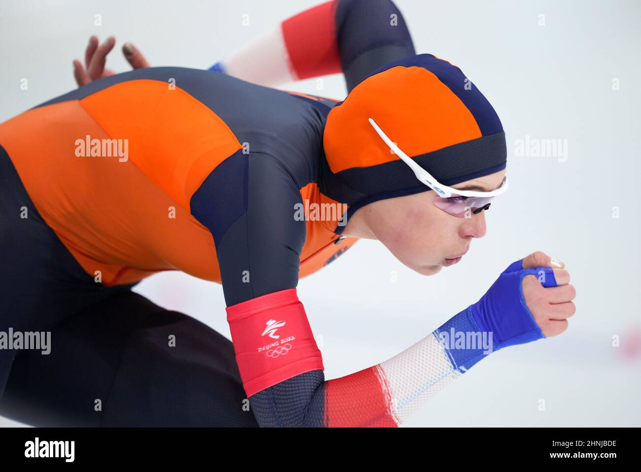 Beijing, China. 17th Feb, 2022. Jutta Leerdam of the Netherlands ...