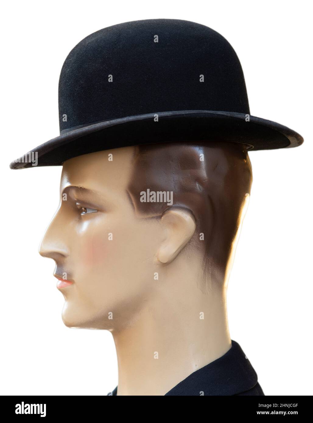 Old fashioned bowler hat hi-res stock photography and images - Alamy