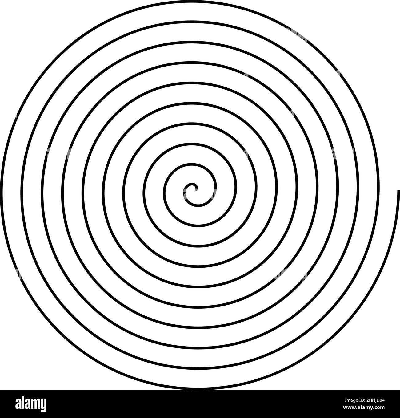 Vertigo symbol Black and White Stock Photos & Images - Alamy