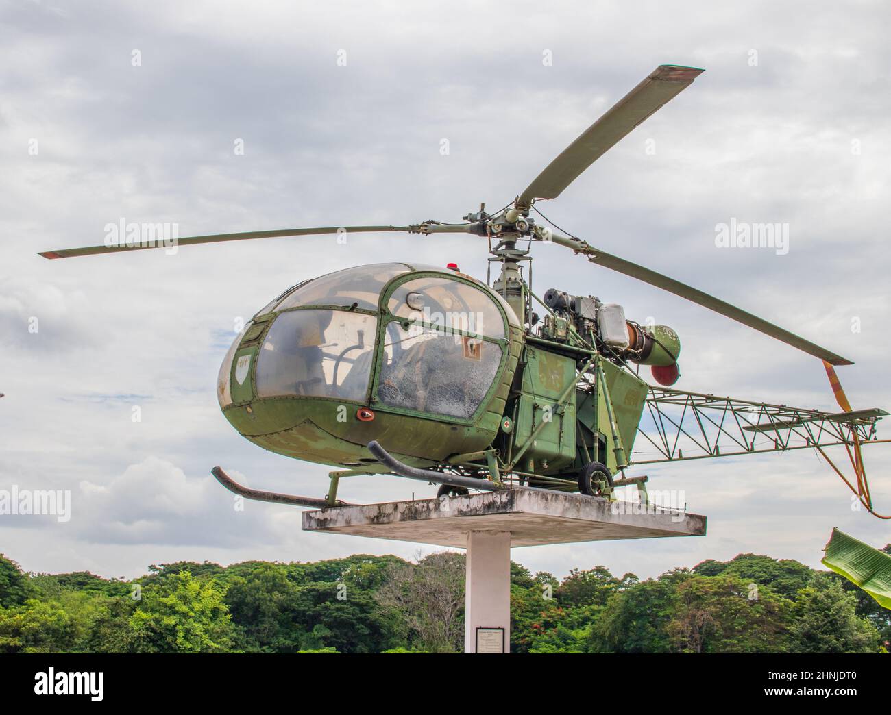 a historic helicopter from the second world war Stock Photo - Alamy