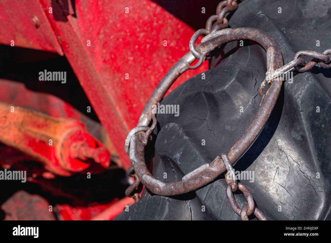 Industrial Ring Chain Stock Photo - Alamy