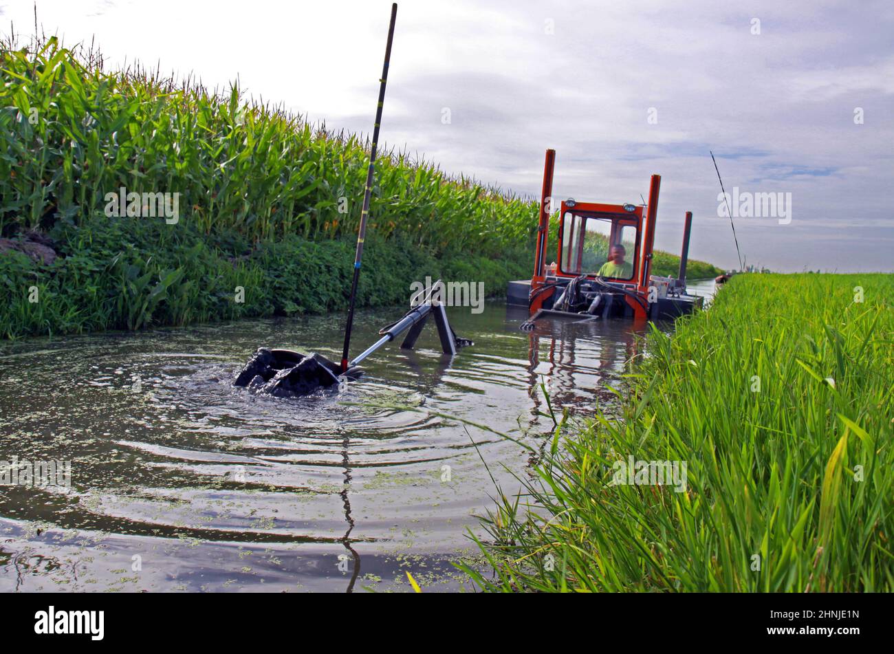 Dredging ditch hi-res stock photography and images - Alamy