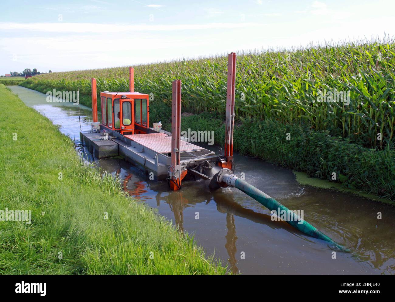 Dredging ditch hi-res stock photography and images - Alamy