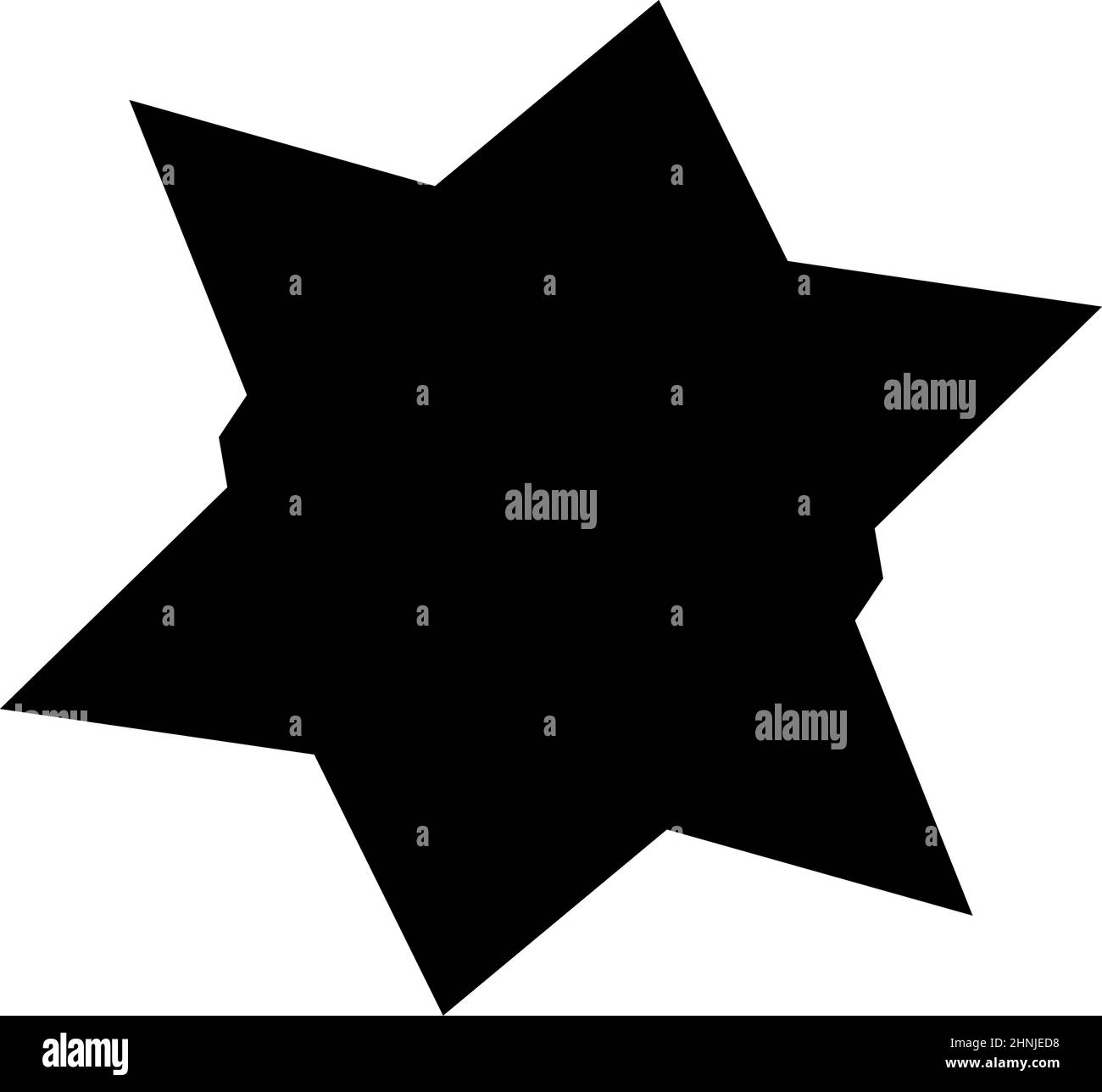 Simple abstract geometric form(s), shape(s). Random, angular vetor ...