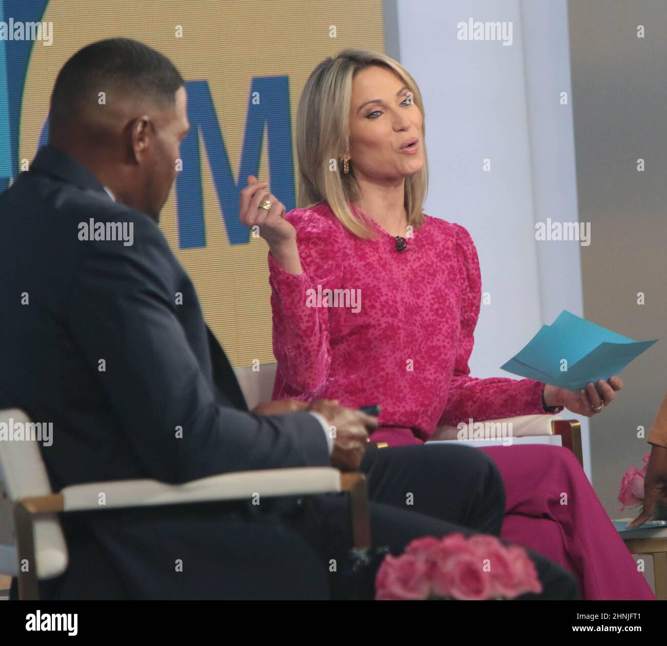 New York - NY - 20220106-Good Morning America Hosts During Daily ...