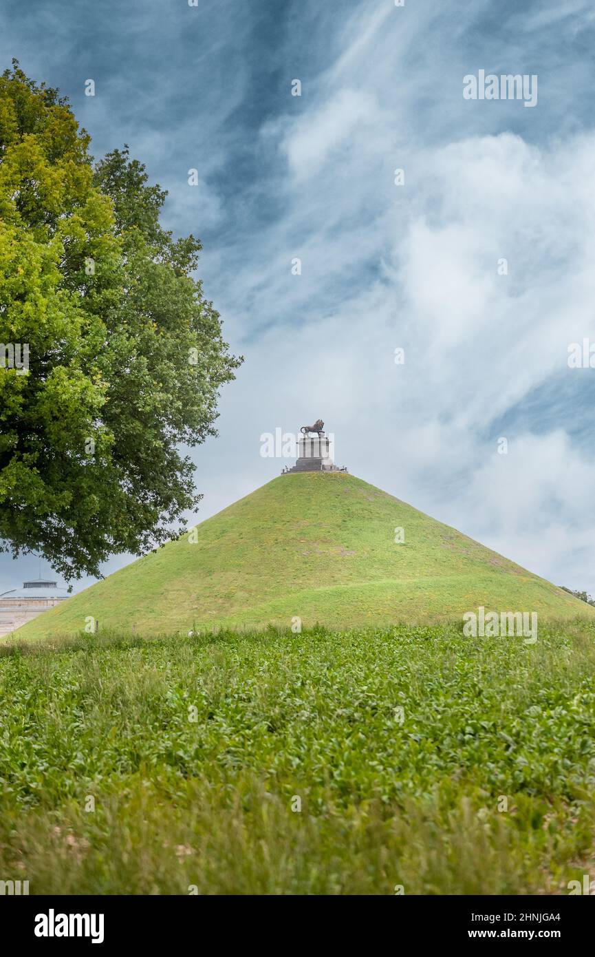 Battlefield of waterloo aerial hi-res stock photography and images - Alamy
