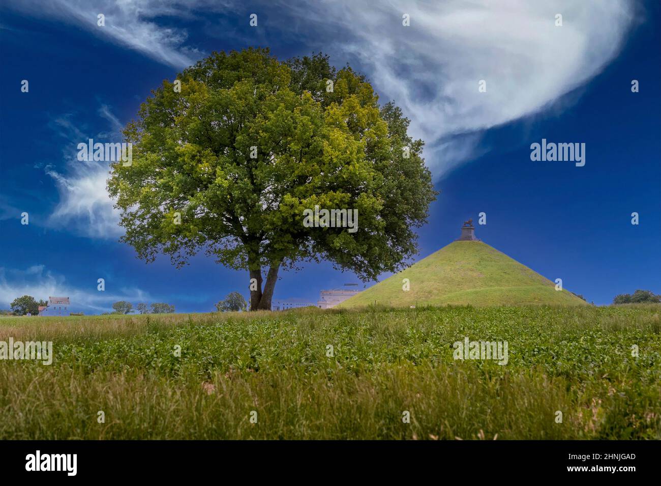 Panorama of the battle of waterloo hi-res stock photography and images ...