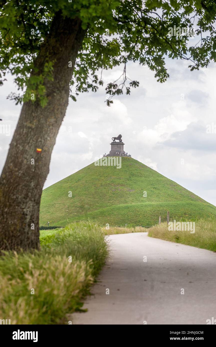The field of the Waterloo battle Stock Photo - Alamy