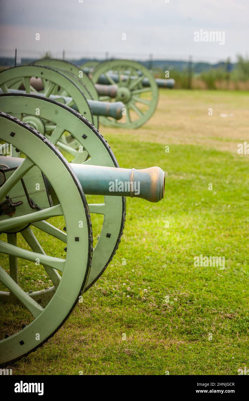 The field of the Waterloo battle Stock Photo - Alamy