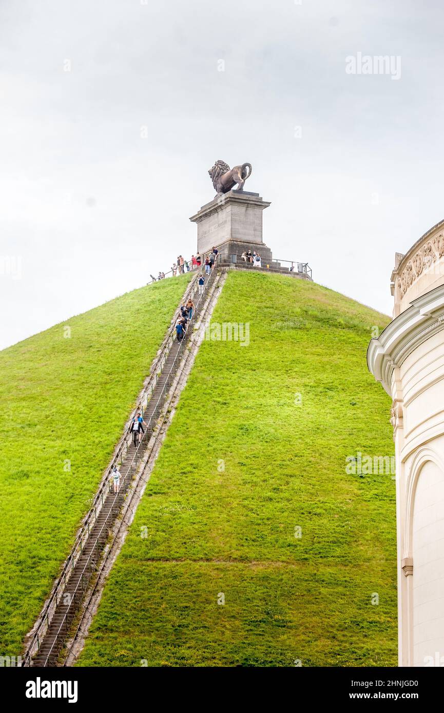 The field of the Waterloo battle Stock Photo - Alamy