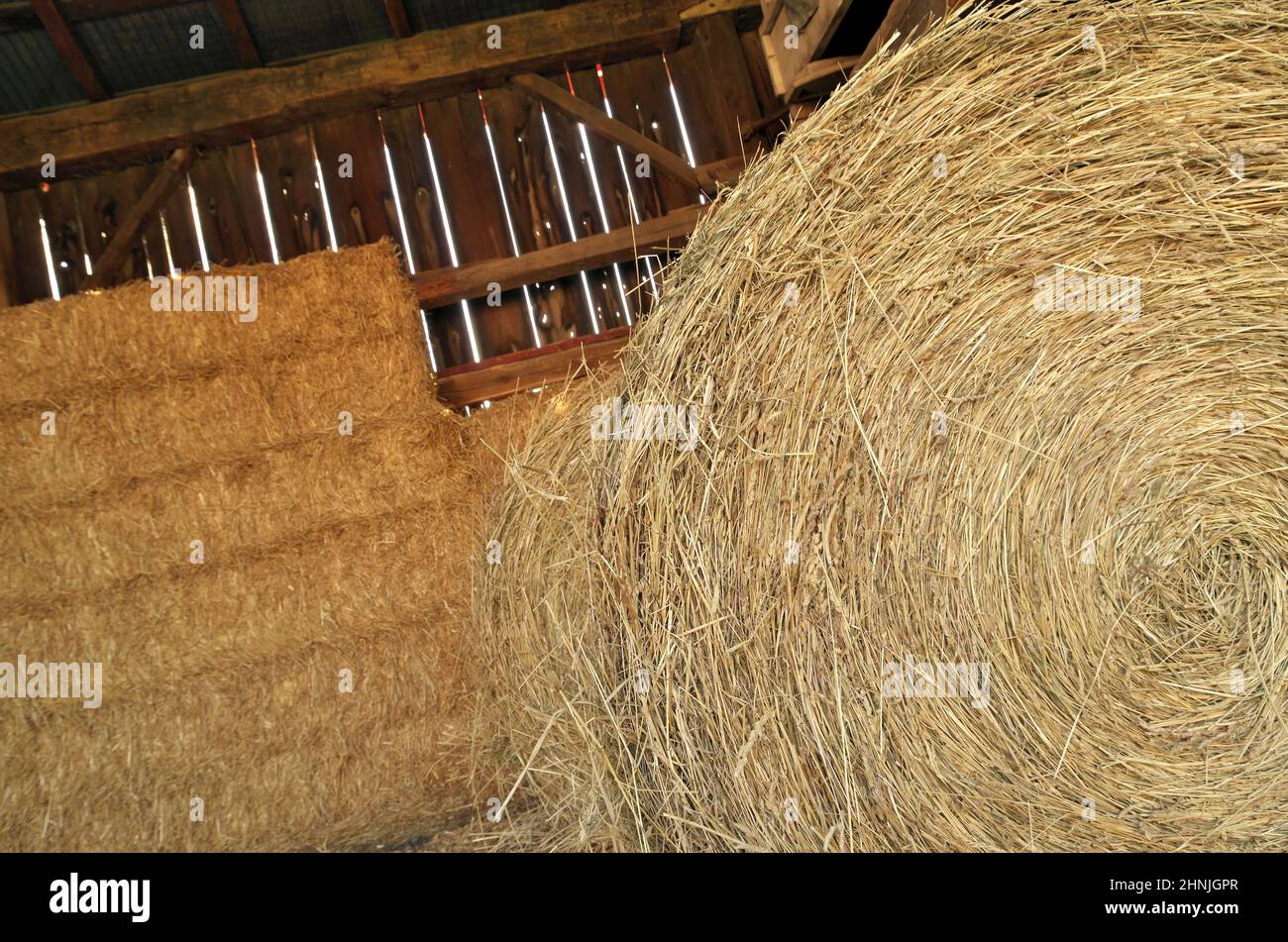 Wooden hay barn High Resolution Stock Photography and Images - Alamy