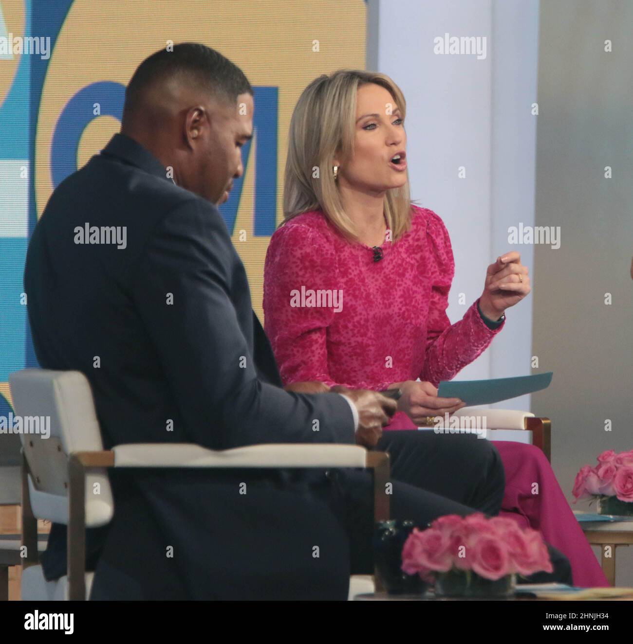 New York - NY - 20220106-Good Morning America Hosts During Daily ...
