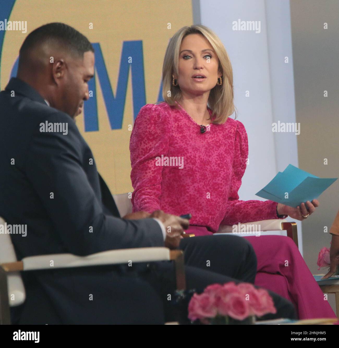 New York - NY - 20220106-Good Morning America Hosts During Daily ...