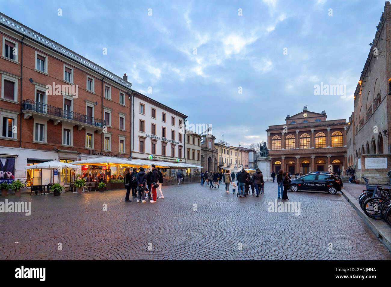 Cavour square rimini hi-res stock photography and images - Alamy
