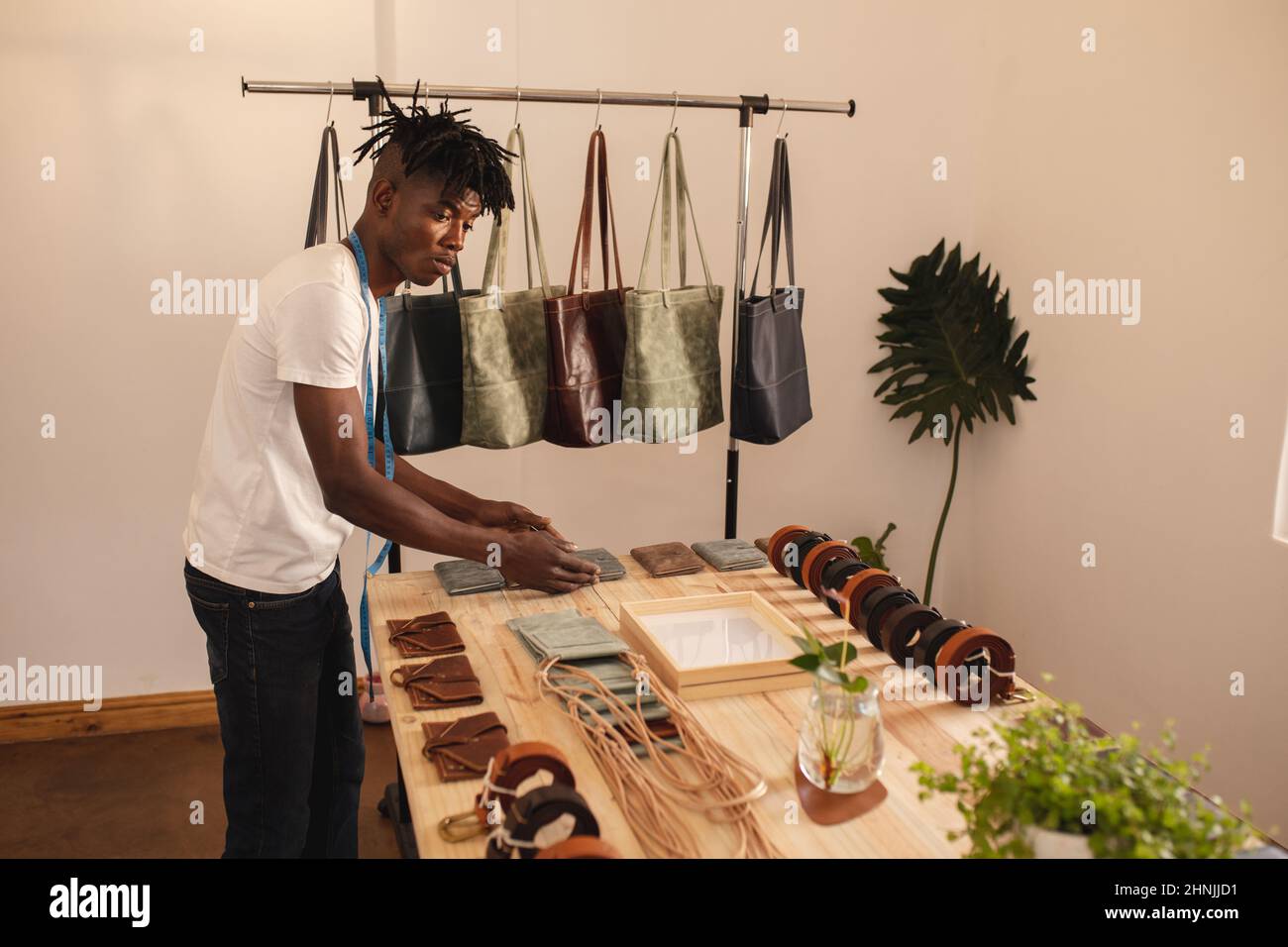 Leather wallets hi-res stock photography and images - Alamy