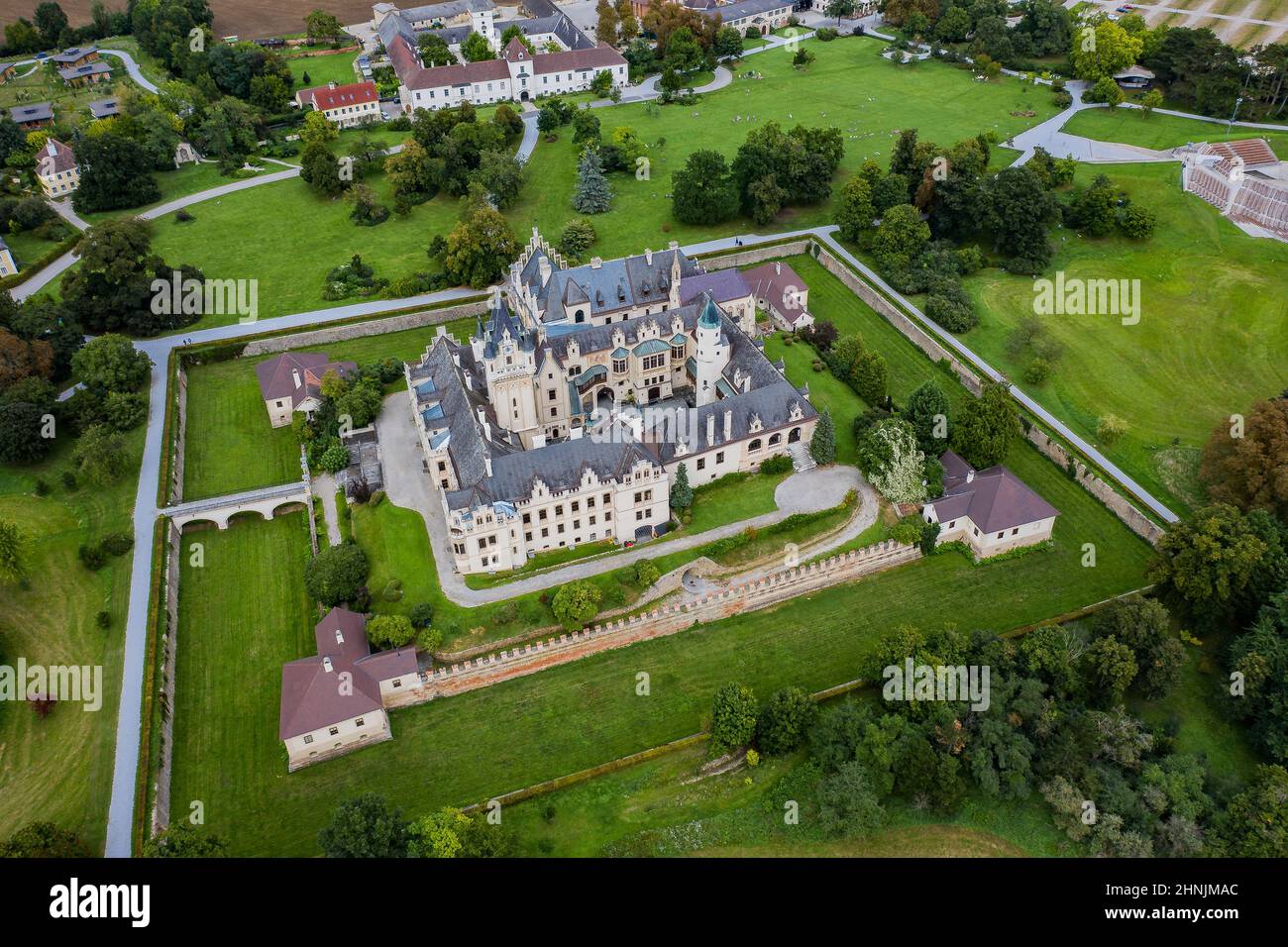 Grafenegg Castle lower Austria Stock Photo - Alamy