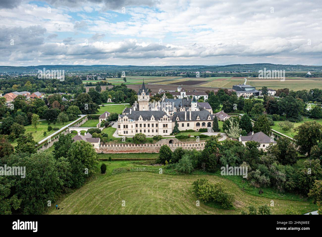 Grafenegg Castle lower Austria Stock Photo - Alamy
