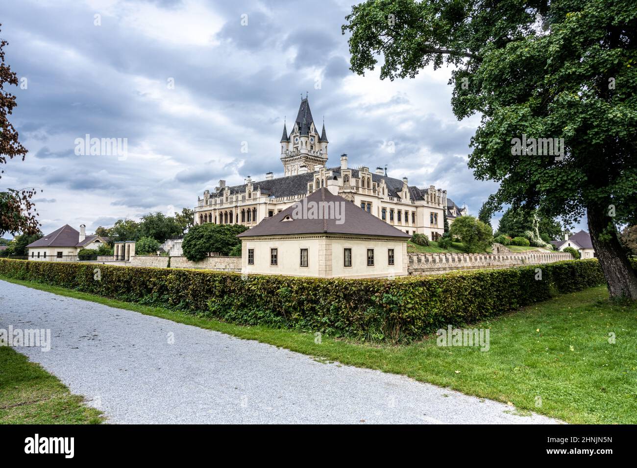 Grafenegg Castle lower Austria Stock Photo - Alamy